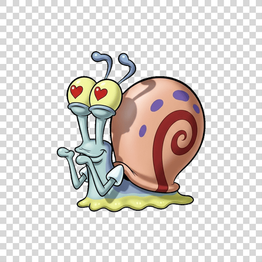 Gary the Snail In Love png Image For Free Download