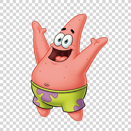 Patrick Star Happy png Image For Free Download
