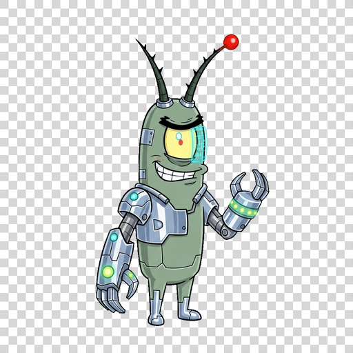 Plankton Cyborg png Image For Free Download