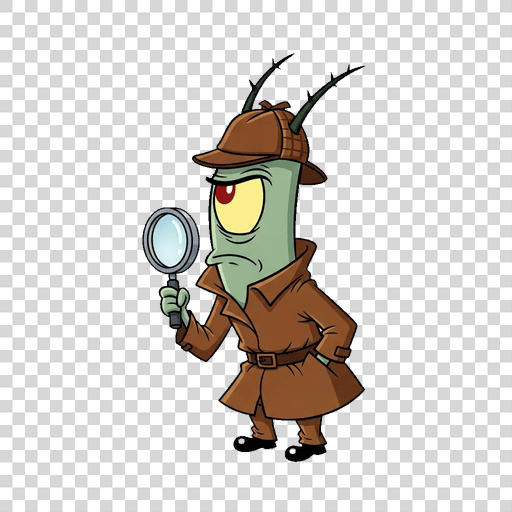 Plankton Detective png Image For Free Download