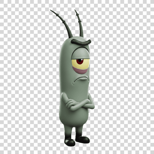 Plankton Zombie png Image For Free Download