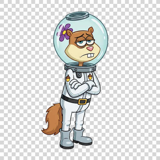 Sandy Cheeks Bored png Image For Free Download