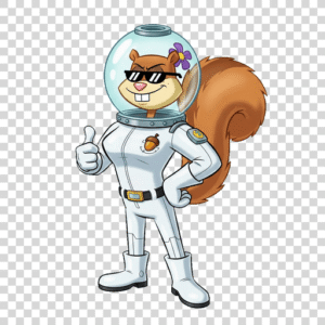 Sandy Cheeks Confident png Image For Free Download
