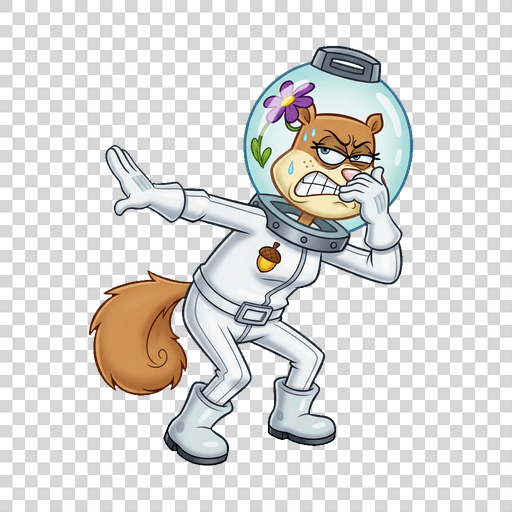Sandy Cheeks Disgusted png Image For Free Download