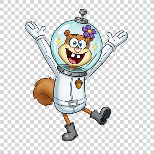 Sandy Cheeks Happy png Image For Free Download