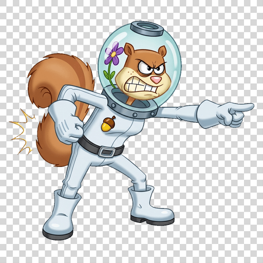 Sandy Cheeks Hateful png Image For Free Download