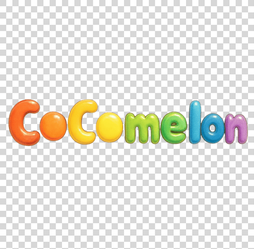 Logo cocomelon png isolated