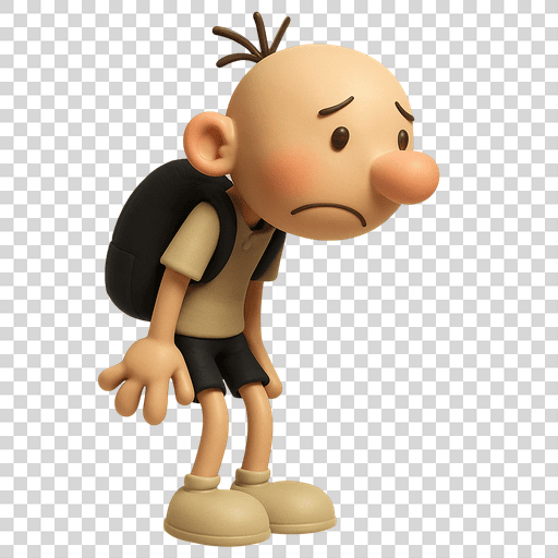 Diary of a Wimpy Kid 3D PNG Transparent – Free Image