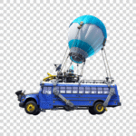 Fortnite Battle Bus PNG – Free Transparent Download