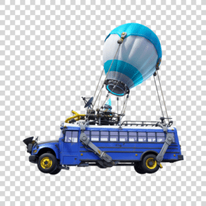 Fortnite Battle Bus PNG – Free Transparent Download