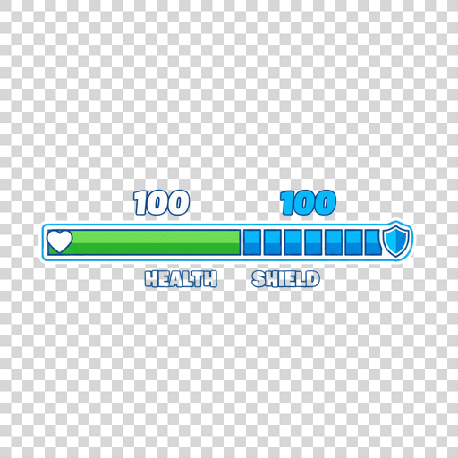 Fortnite Health Bar PNG Transparent – Free HD Download