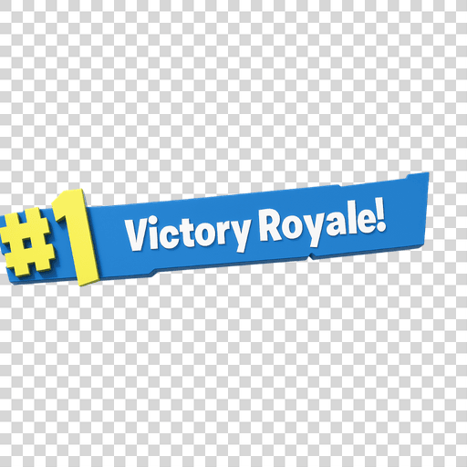 Fortnite Victory Royale PNG – Free Transparent File