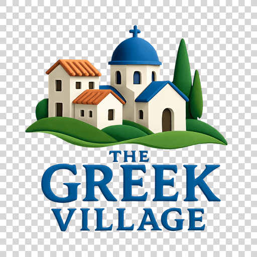 The Greek Village PNG Logo – Free Transparent Download