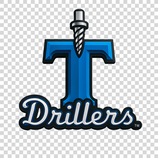 Tulsa Drillers Logo PNG – Free Transparent Image