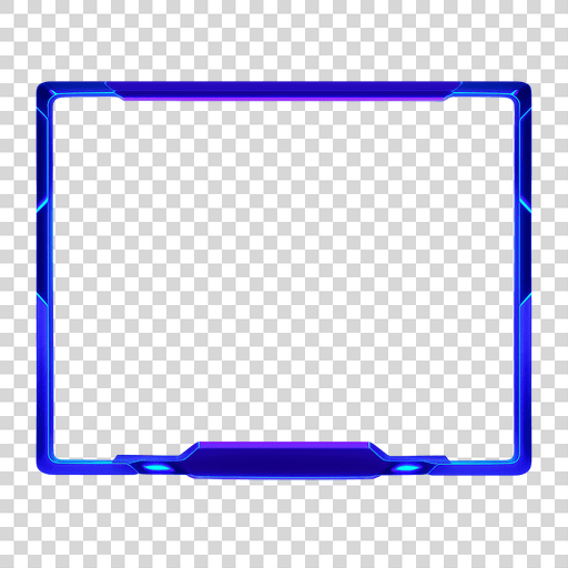 4:3 Overlay PNG – Transparent Cinematic Frame Template