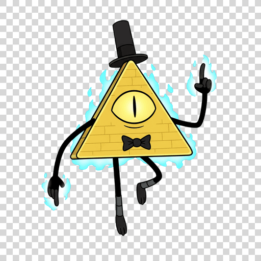 Bill Cipher PNG – Transparent Gravity Falls Character Render