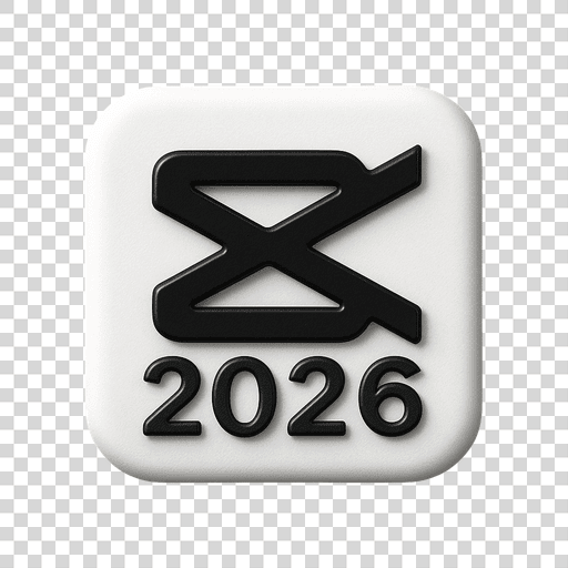Capcut 2026 logo png high resolution