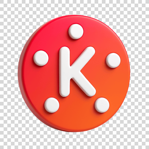 Download transparent kinemaster logo png isolated for design