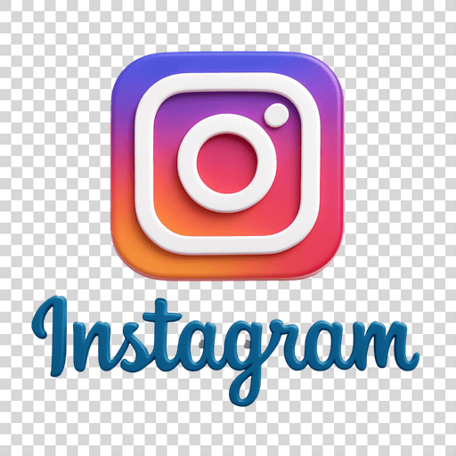 Instagram Logo with Name PNG – Free Transparent HD Download