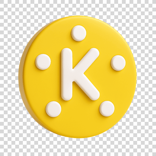 Download transparent kinemaster logo png for digital projects