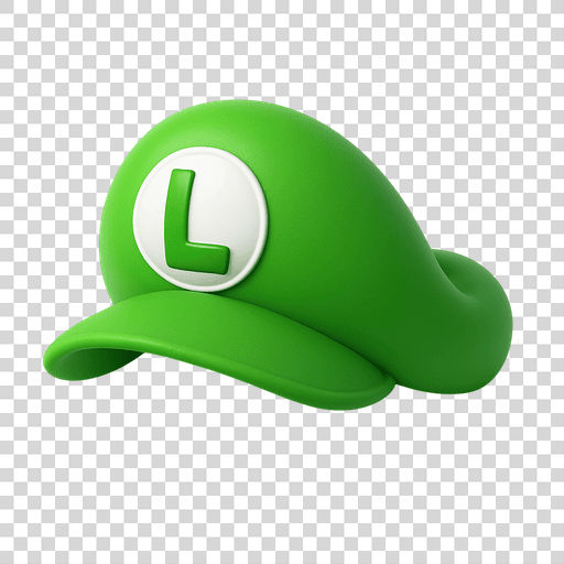 Luigi Hat PNG – Free HD Transparent Image