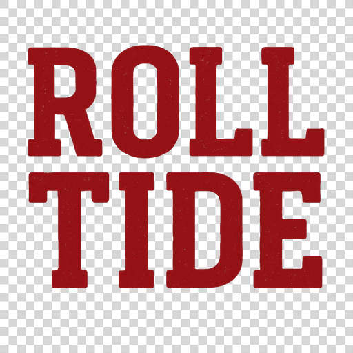Roll Tide PNG – Transparent Alabama Crimson Tide Logo