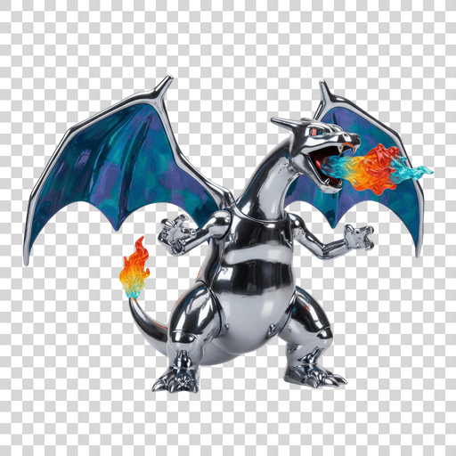 Shiny Charizard PNG – Transparent Pokémon Render
