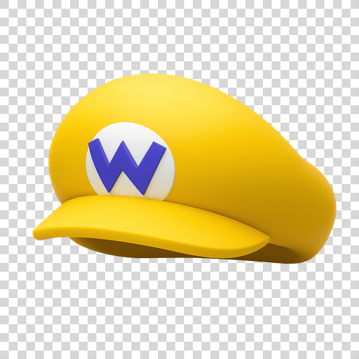 Wario Hat PNG – Free Transparent HD Download