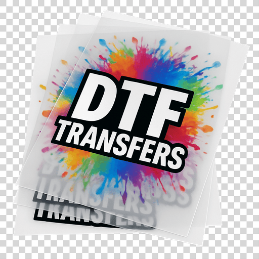 DTF Transfers PNG – Transparent Printing Graphic