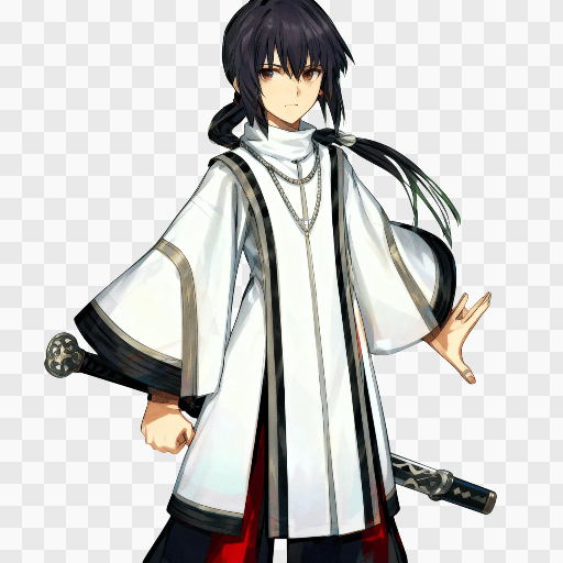 Fate Samurai Remnant Saber PNG Image – Transparent Character Render
