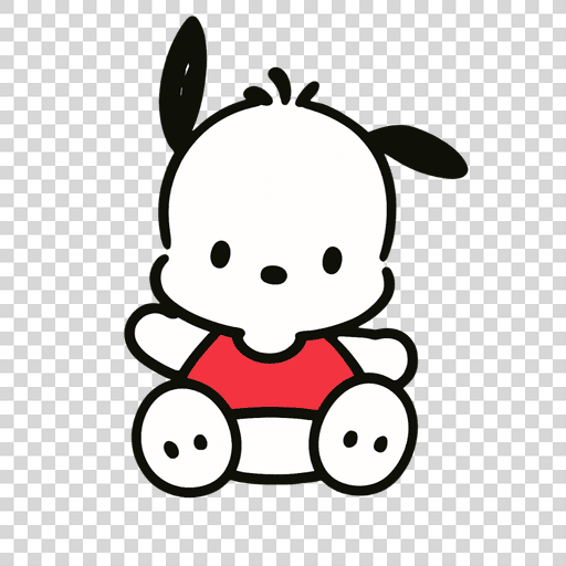 Pochacco PNG Transparent – Sanrio Character Render