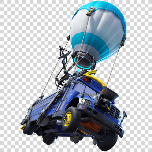Fortnite Battle Bus PNG – Free Transparent Download