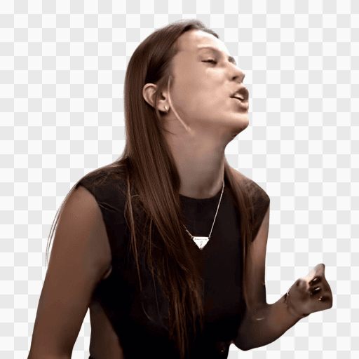 hawk tuah girl png reaction – Free HD Transparent File