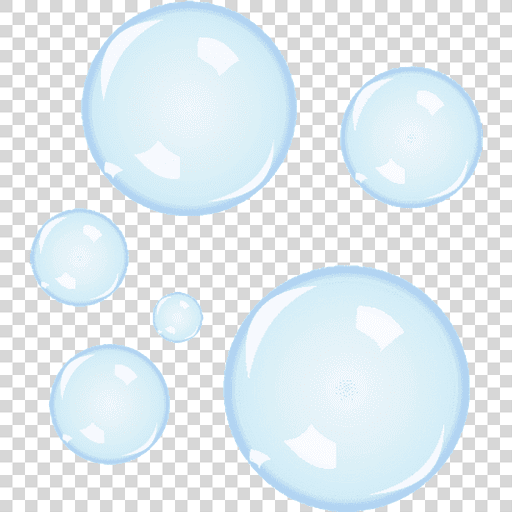 spongebob bubbles png – Transparent Cartoon Bubble Overlay