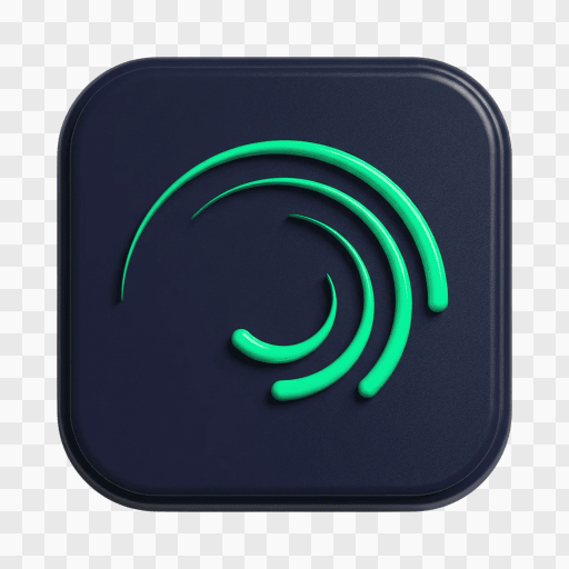 Apk alight motion logo png for design