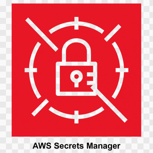 Aws secrets manager logo png isolated for security visuals