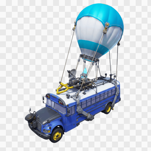 Fortnite Battle Bus PNG – Free Transparent Download