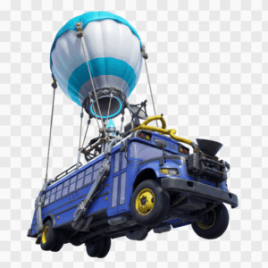 Fortnite Battle Bus PNG – Free Transparent Download