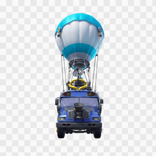 Fortnite Battle Bus PNG – Free Transparent Download