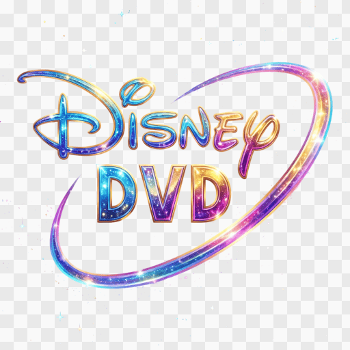 Disney dvd logo png clean transparent background