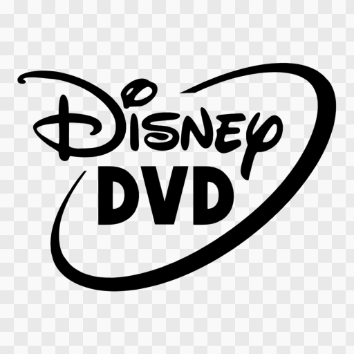 Disney dvd logo png isolated for branding