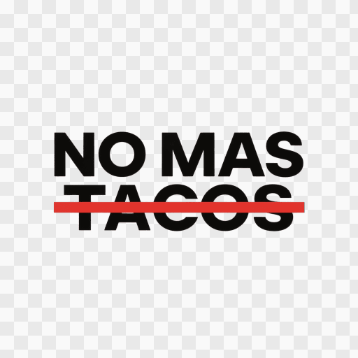 Logo no mas tacos png isolated