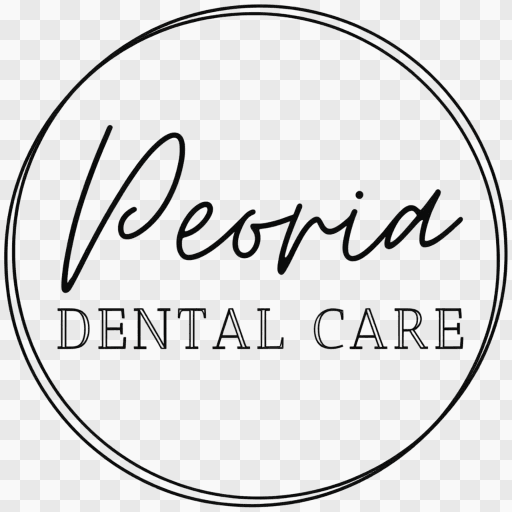 Peoria family dental care logo png transparent background