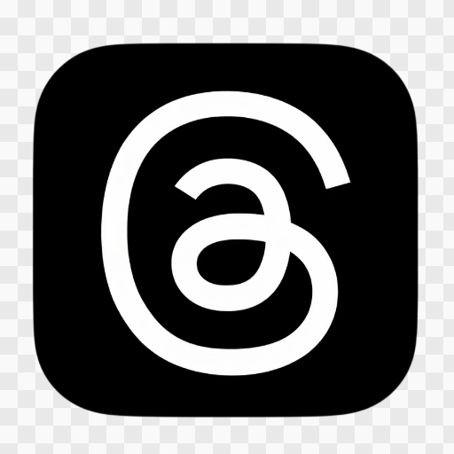 Instagram threads logo png transparent