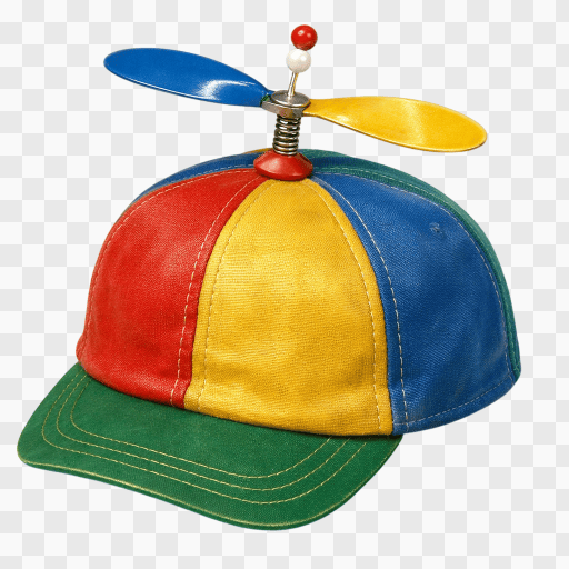 Transparent Propeller Hat PNG – Free HD Image