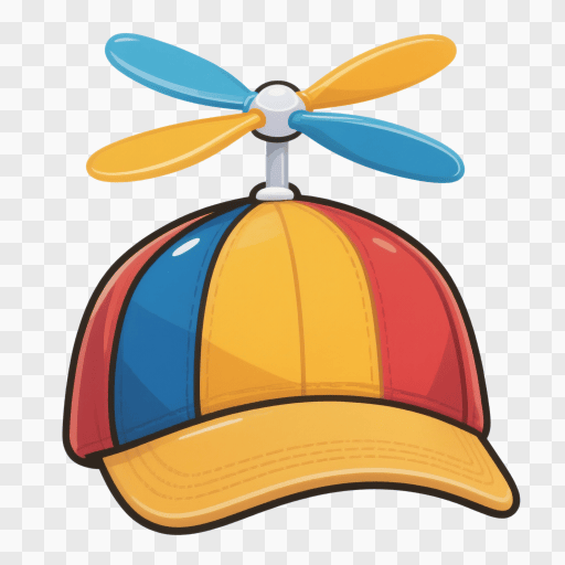 Transparent Propeller Hat PNG – Free HD Image