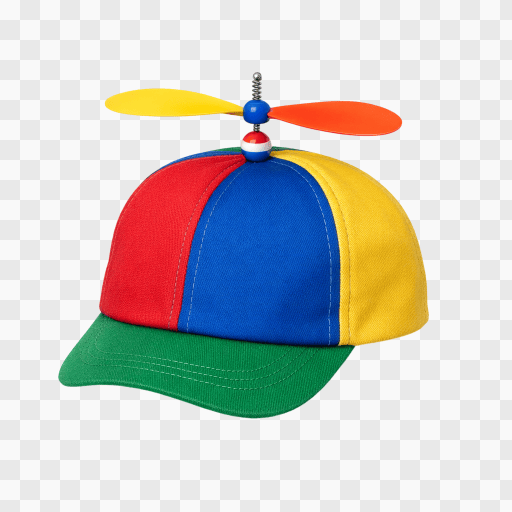 Transparent propeller hat png for graphic design