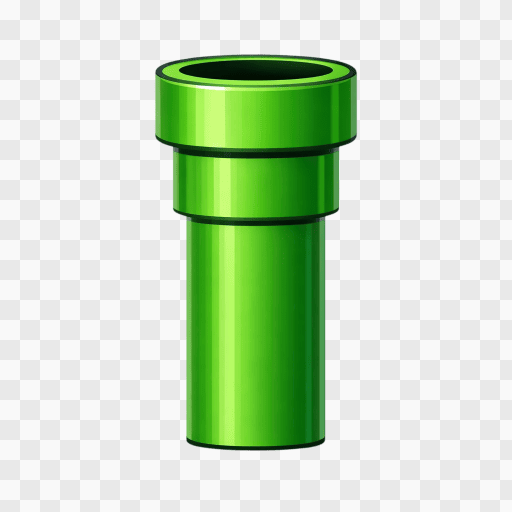 Flappy bird pipe png editable cut out