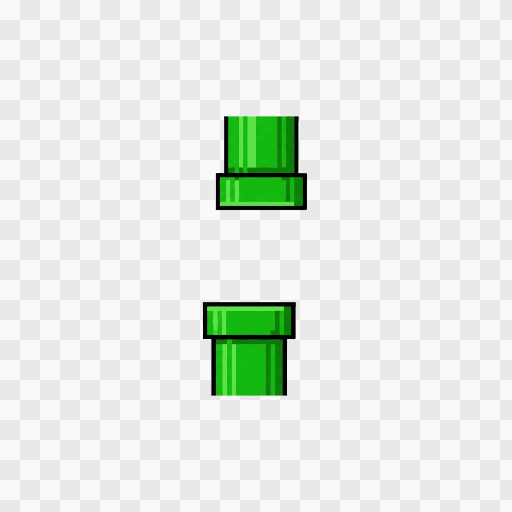 Flappy bird pipe png editable cut out