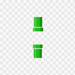 Flappy bird pipe png editable cut out